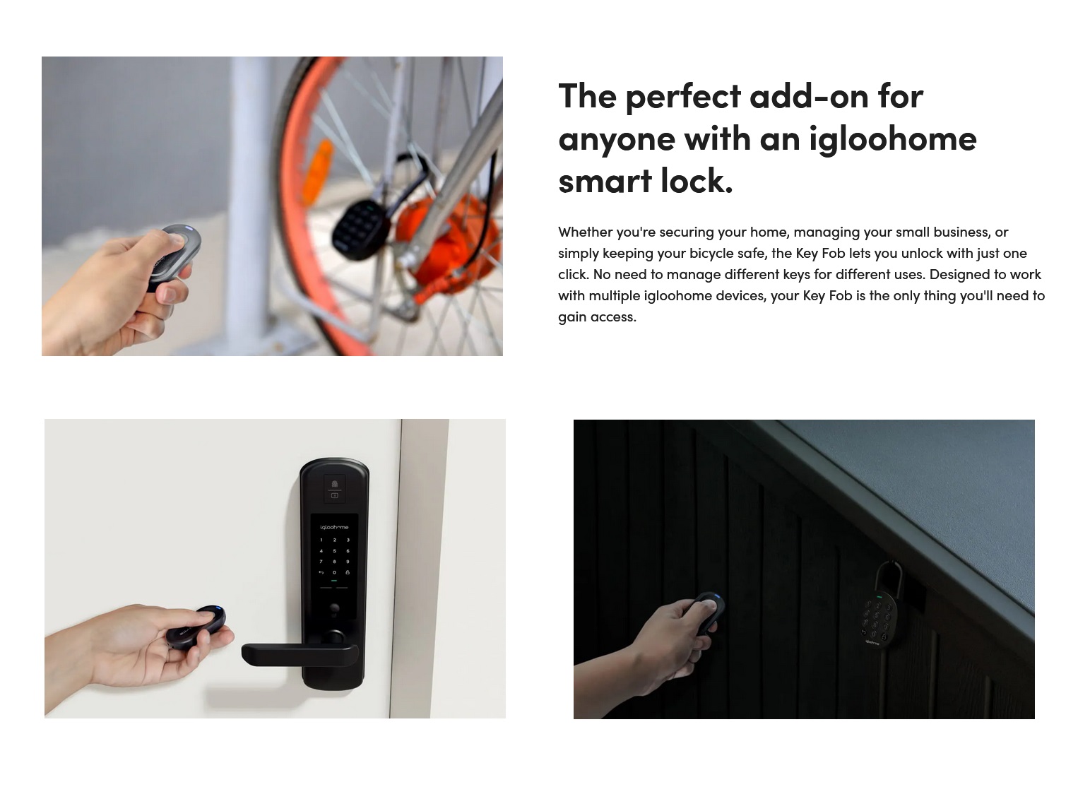 IGLOOHOME,KEY FOB,PADLOCK,DOOR LOCK,SMART LOCK,IGLOOHOME IGK3,IGLOOHOME KEY FOB,IGLOOHOME ...